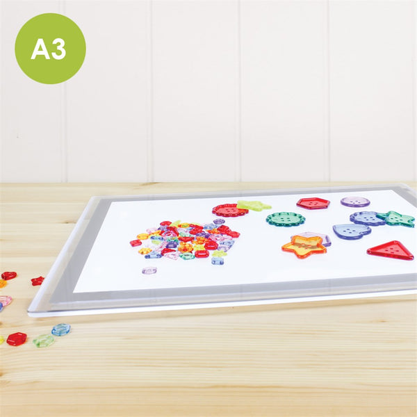 Ultra Bright LED Light Panel -A3 – Wisdom Activities