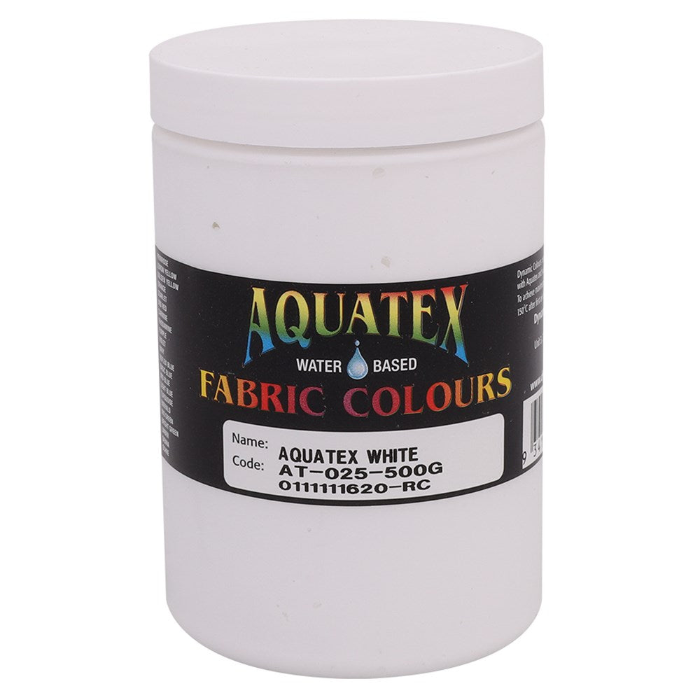 Aquatex Fabric Paint - White - 500g – Wisdom Activities