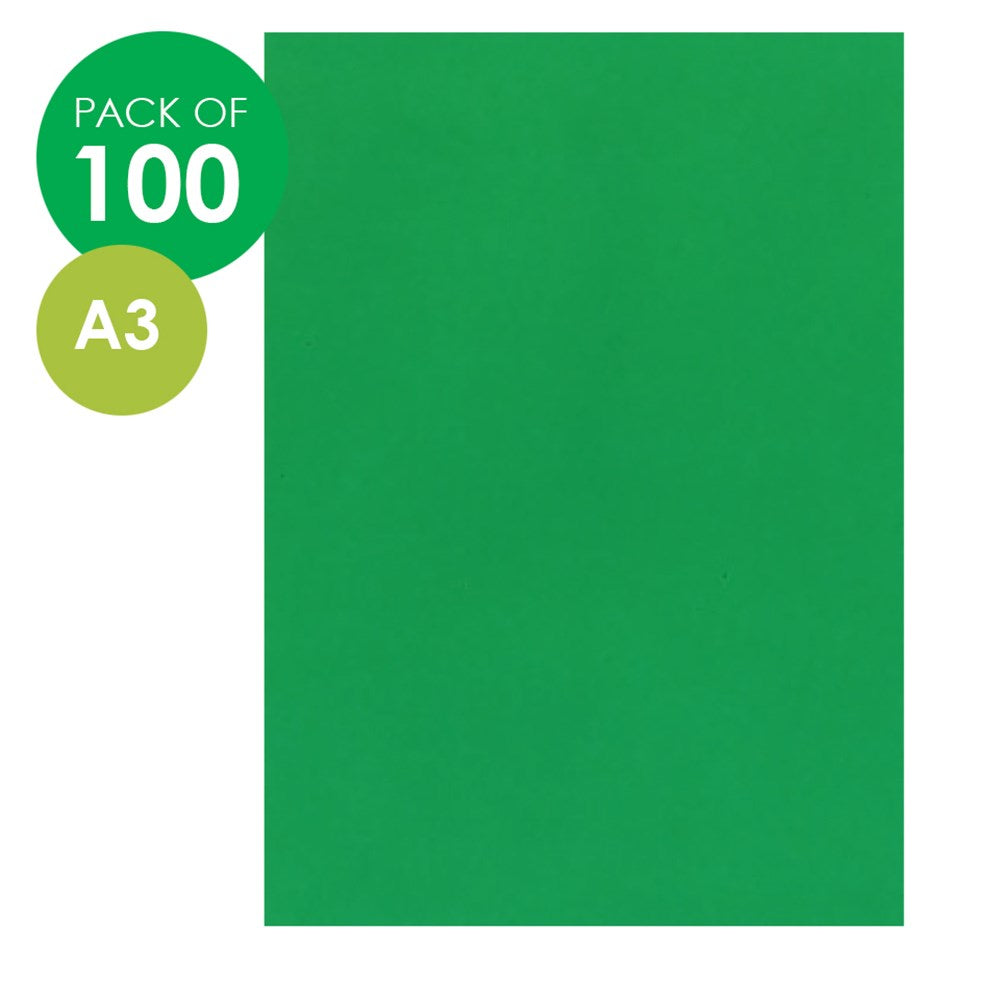CleverPatch Cover Paper - A3 - Green - Pack of 100 – Wisdom Activities