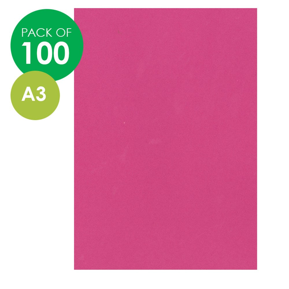 CleverPatch Cover Paper - A3 - Pink - Pack of 100 – Wisdom Activities
