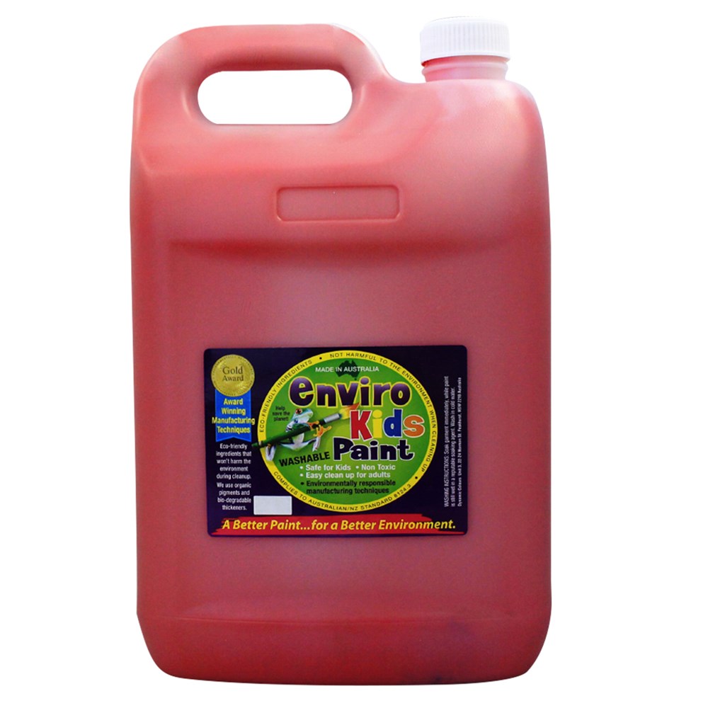 Enviro Paint - Outback Red - 5L – Wisdom Activities
