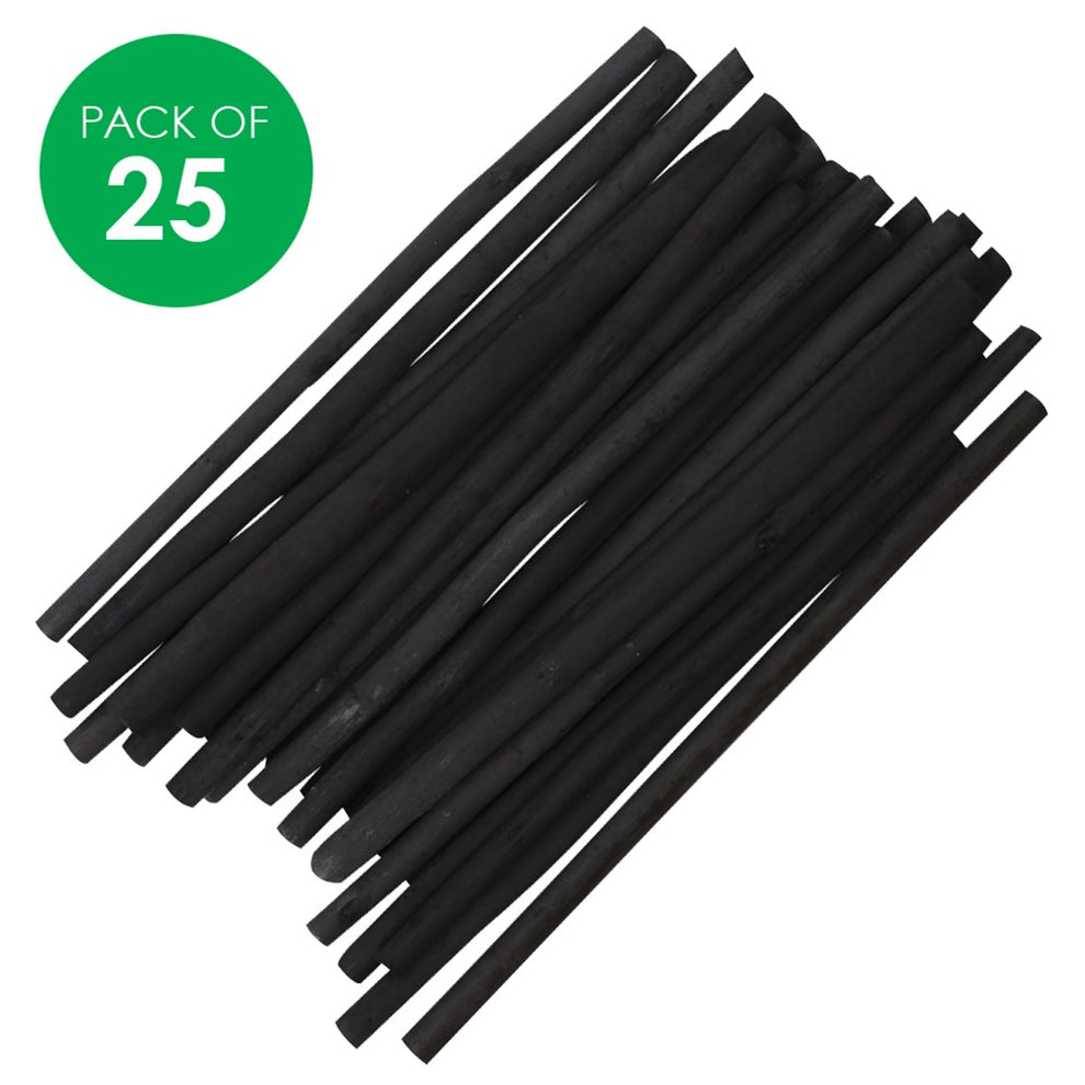 Charcoal - 3-6mm - Pack of 25 – Wisdom Activities